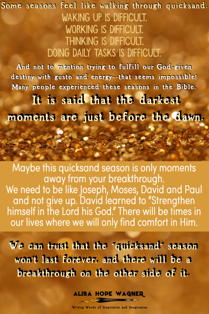 Walking Through Quick Sand - Alisa Hope Wagner