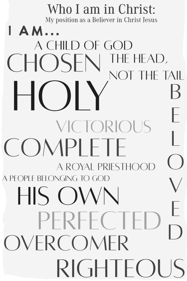 Our Place in God through Jesus: (1) Position - Alisa Hope Wagner