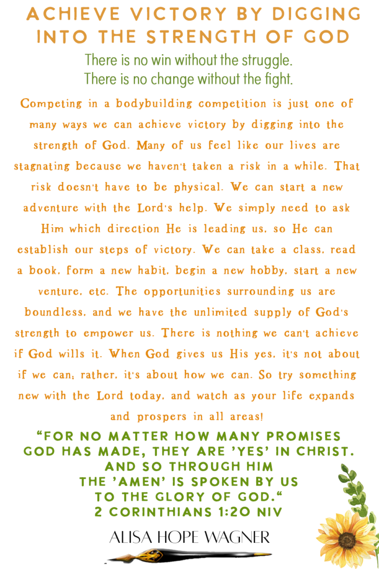 Stretching and Growing Again - Alisa Hope Wagner